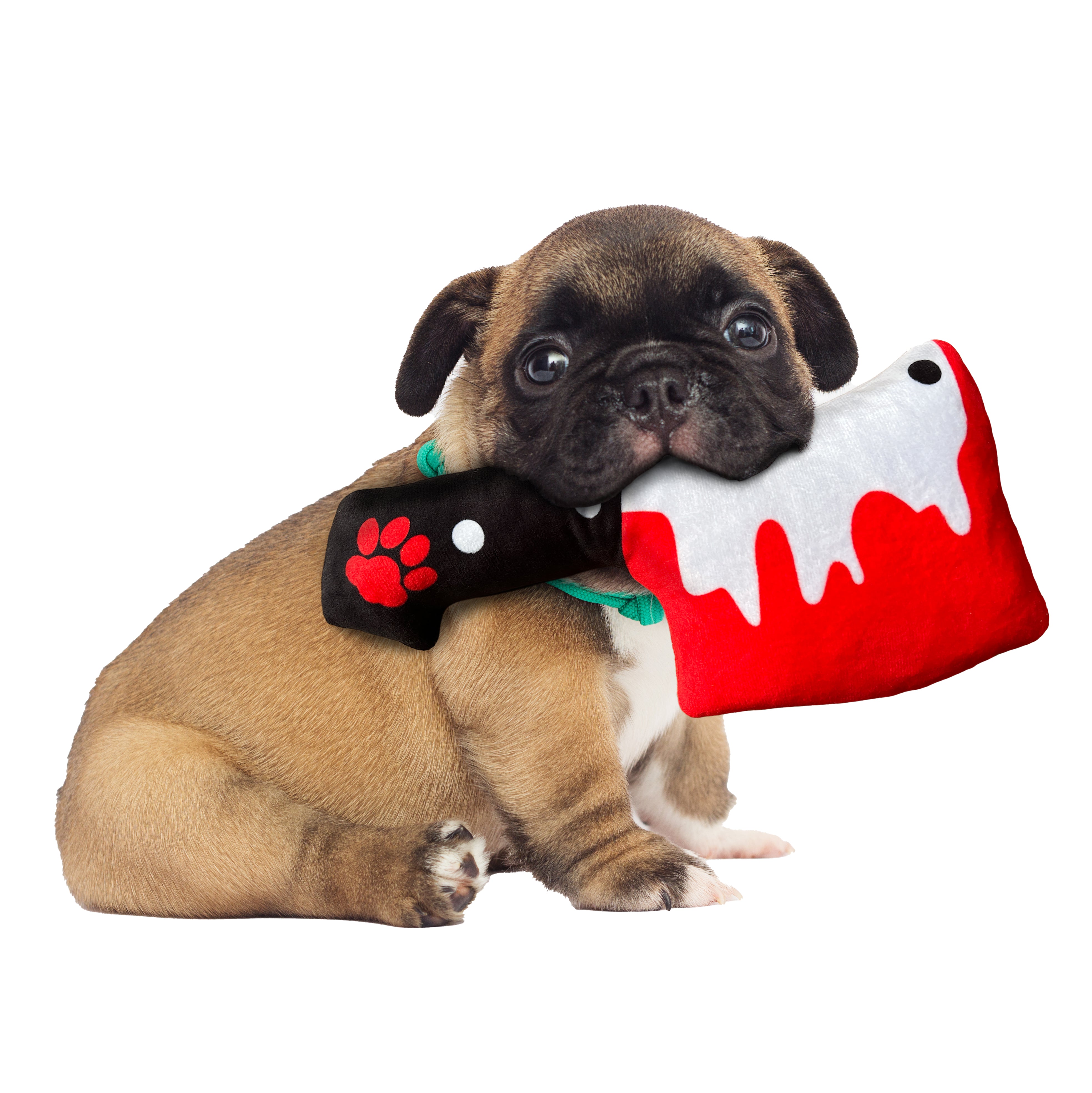 Original Bloody Cleaver Plush Dog Toy - Official Store & Seller