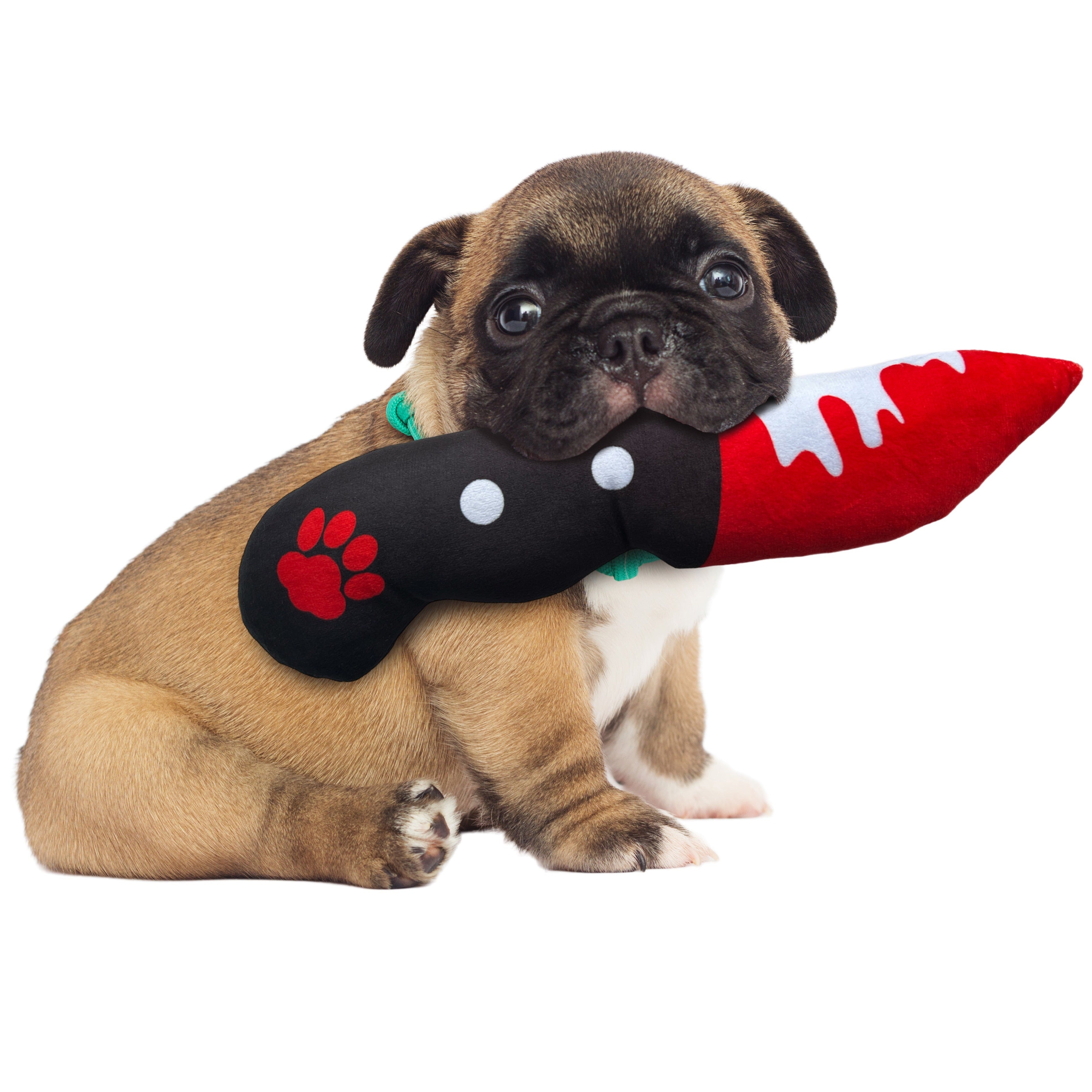 Original Bloody Knife® Dog Squeaky Toy - Official Store & Seller